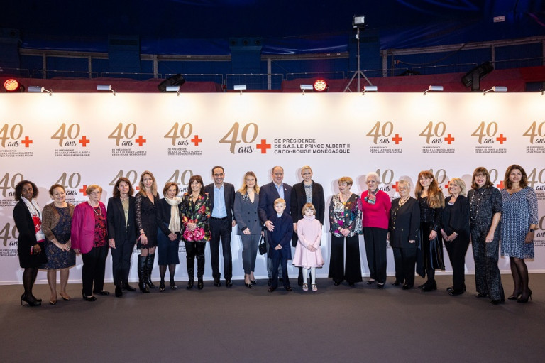 Photos: Prince Albert celebrates 40 years of Red Cross presidency ...