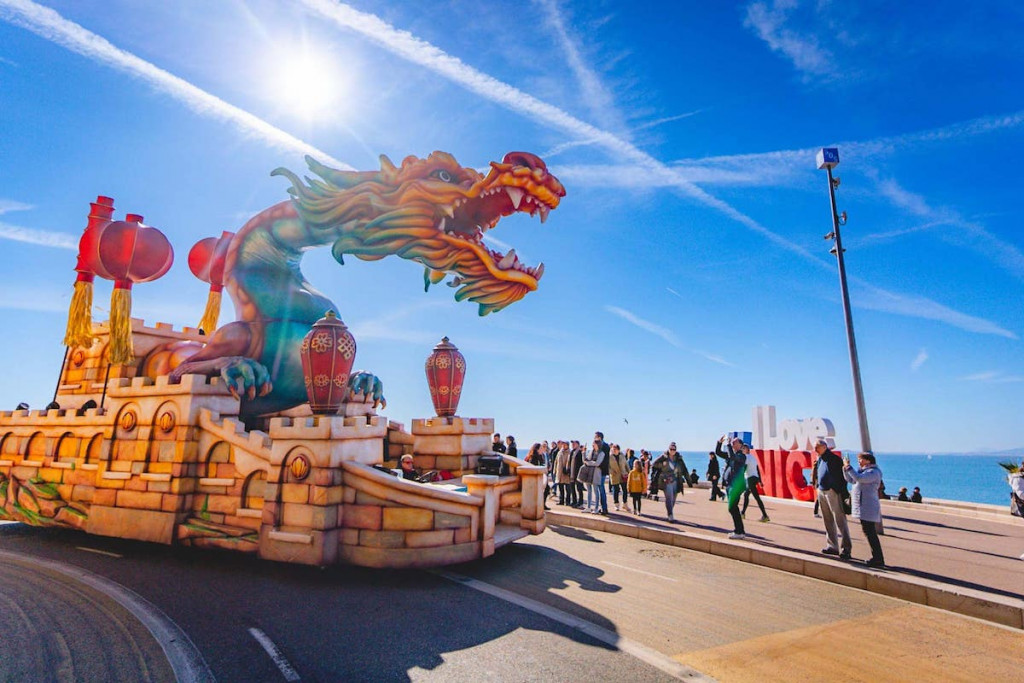 Photos: 150th Nice Carnival kicks off in spectacular, colourful style ...