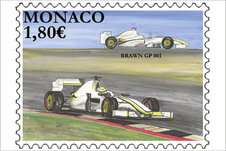 Formula 1: Monaco Stamp Office commemorates 80th Monaco Grand Prix ...
