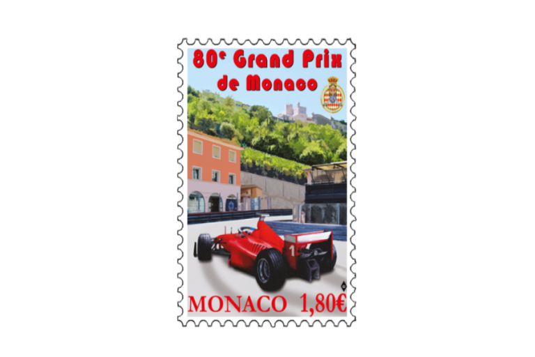 Formula 1: Monaco Stamp Office commemorates 80th Monaco Grand Prix ...