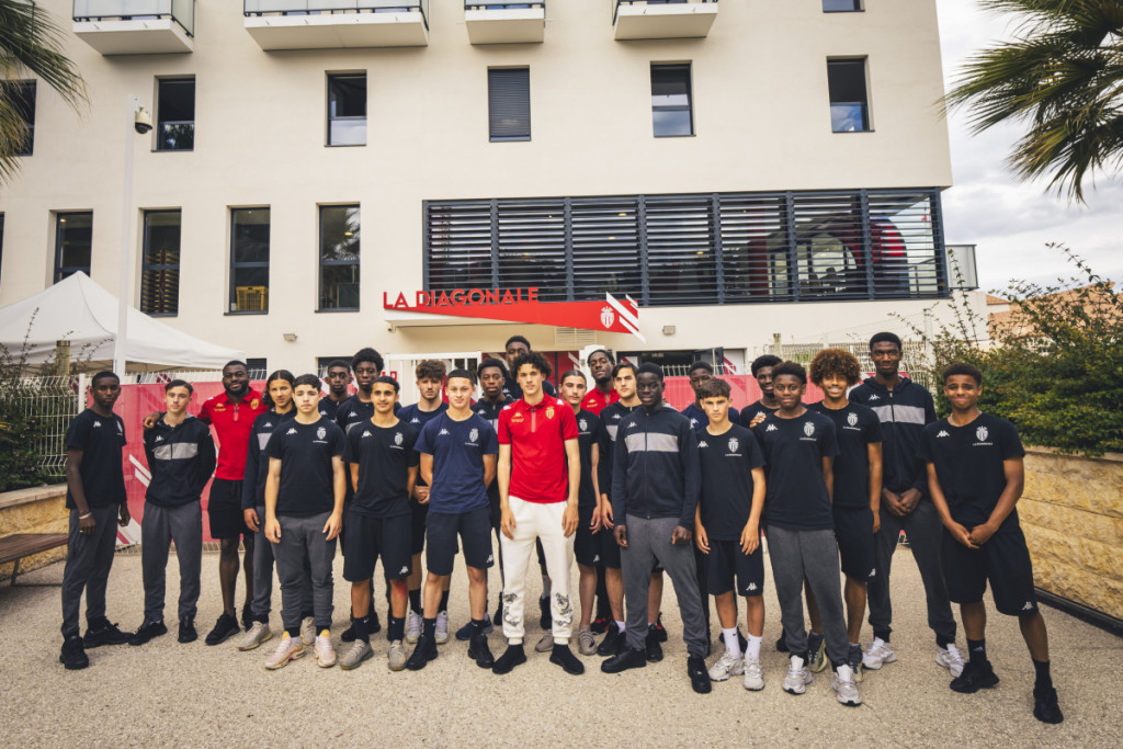 Football: AS Monaco's pros strengthen academy ties with La Diagonale ...